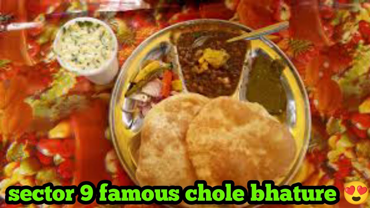 chole batture special sector 9😍😍 || vlog 271 #adproductionvlog - YouTube