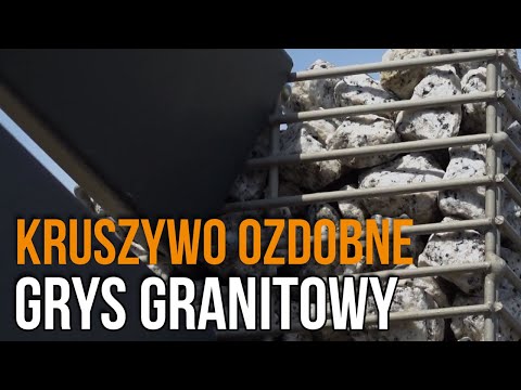 Kruszywa Dekoracyjne do Ogrodu - Grys granitowy