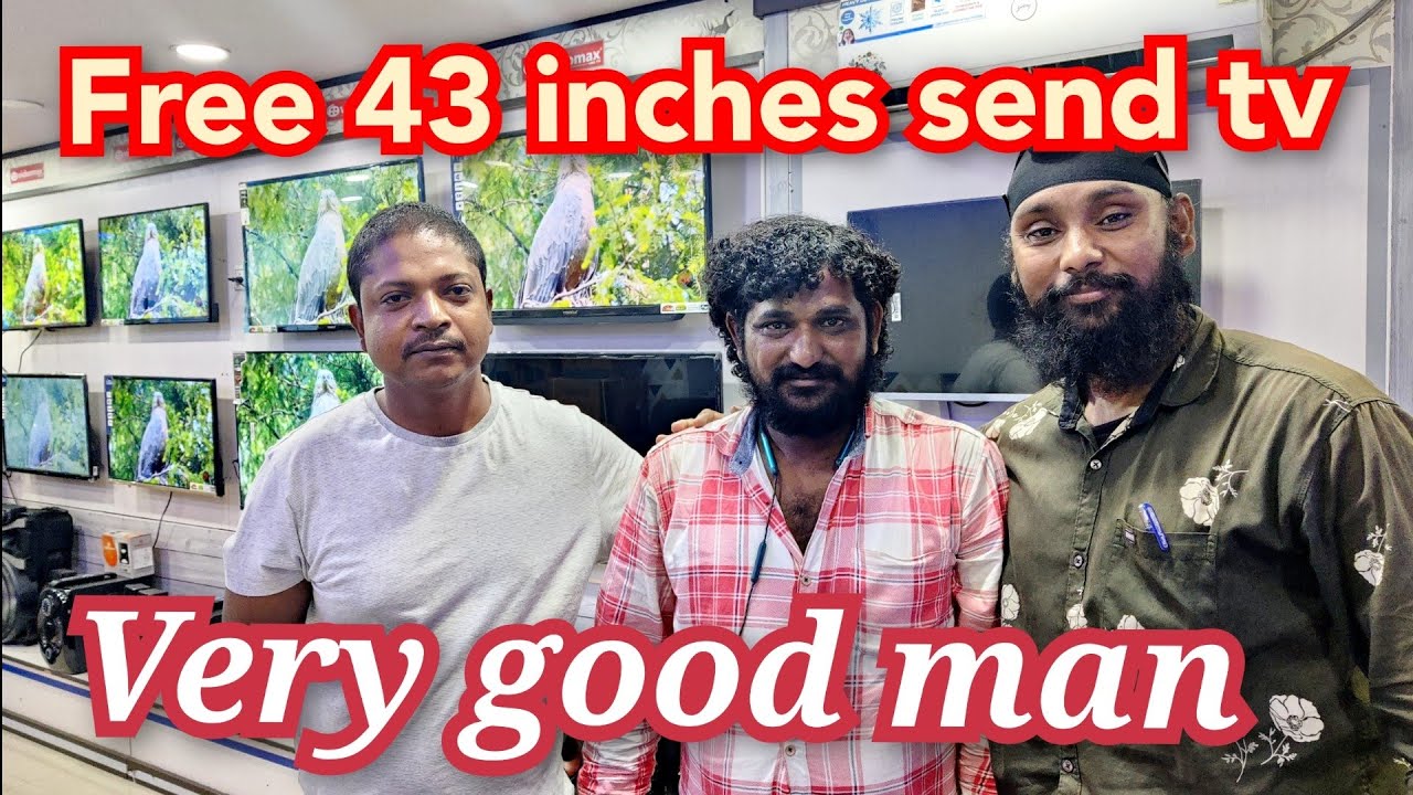 Very good man 43 inches purchasing.. led tv - YouTube