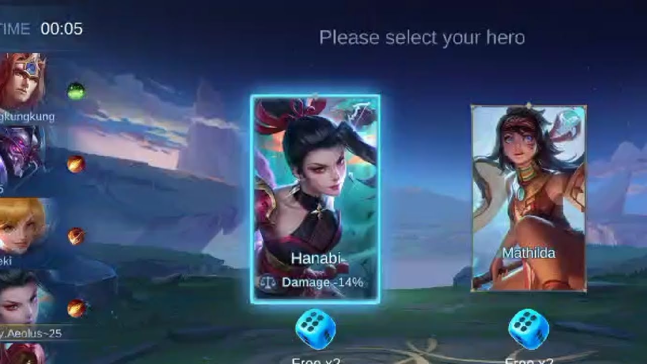 mobile legend hanabi hero second match win | hanabi hero gameplay - YouTube