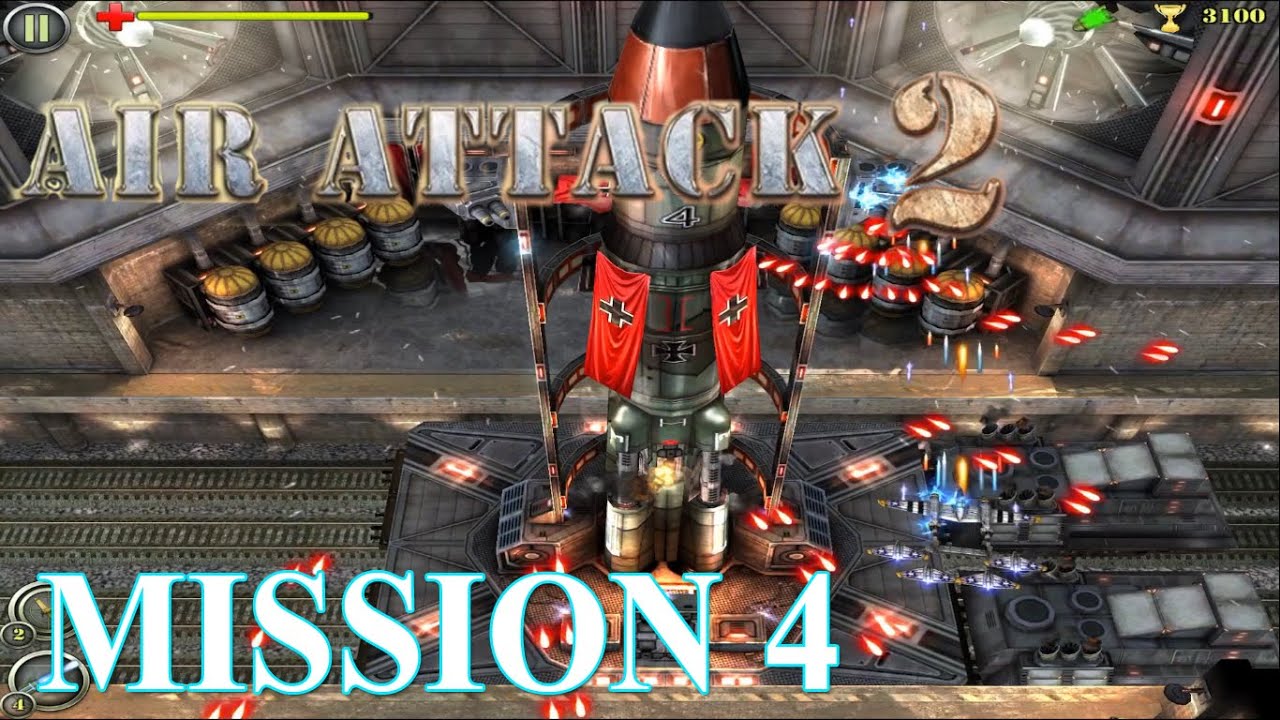 Air Attack 2 Mission 4 Gameplay Walkthrough (android,ios) - YouTube