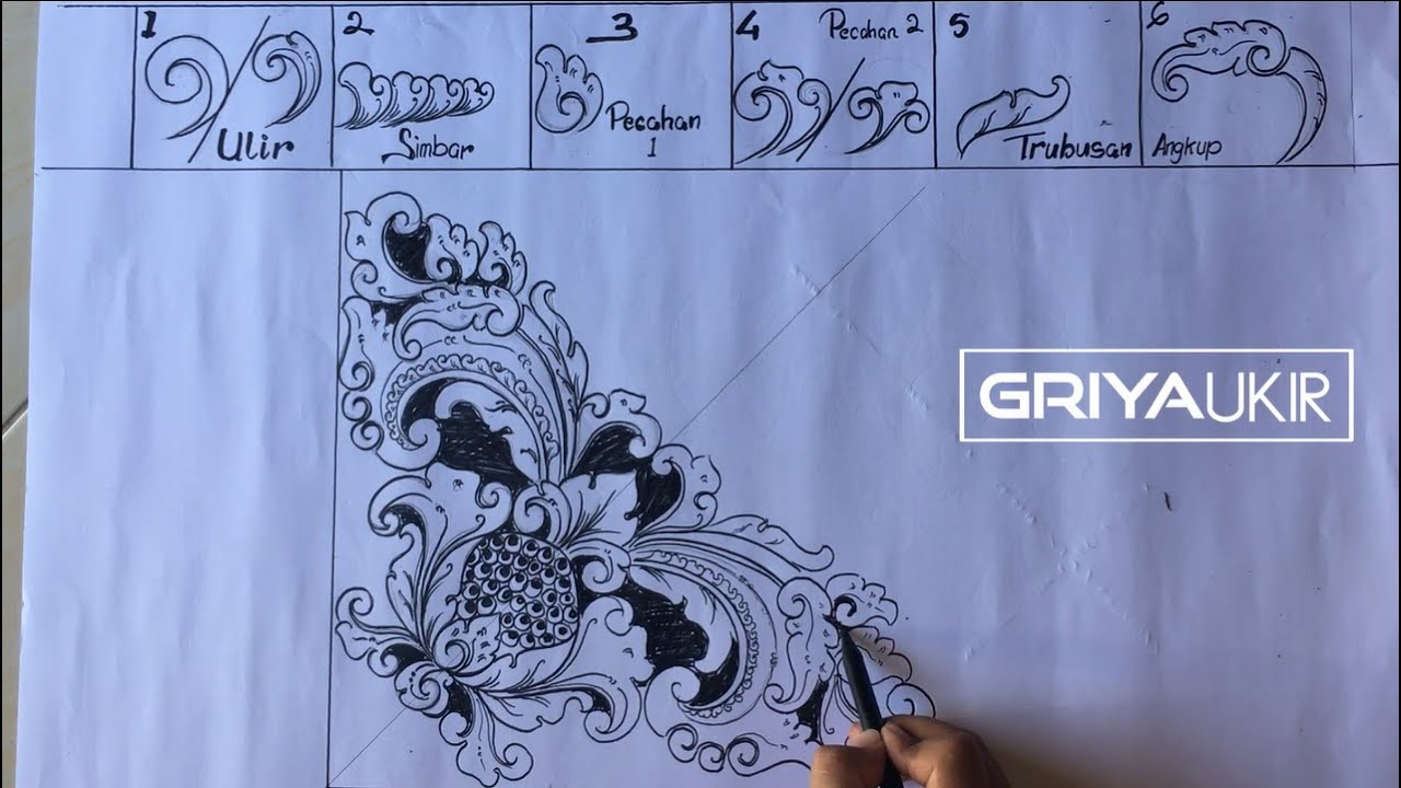 how to design corner carving - YouTube