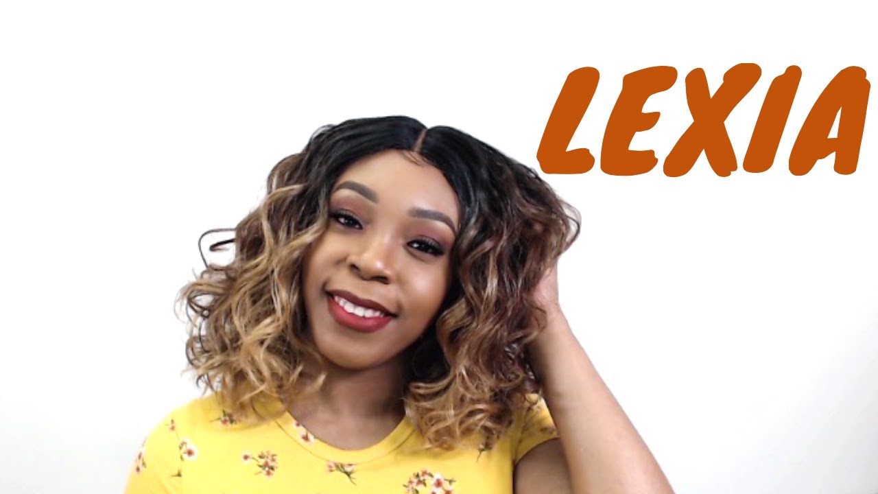 Model Model Synthetic Hair Lace Part Wig - LEXIA --/WIGTYPES.COM - YouTube