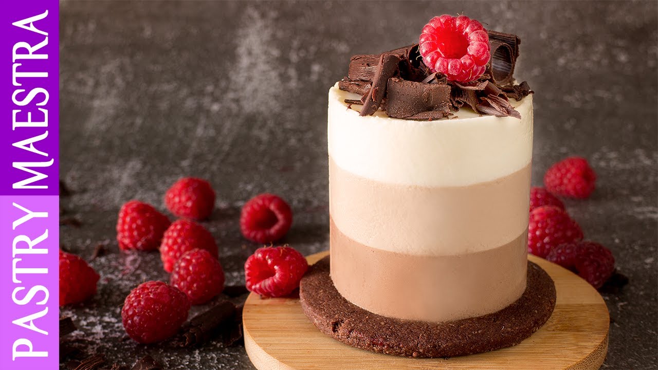 Simple Triple Chocolate Mousse Cakes (Gluten Free, Egg Free) | Pastry ...