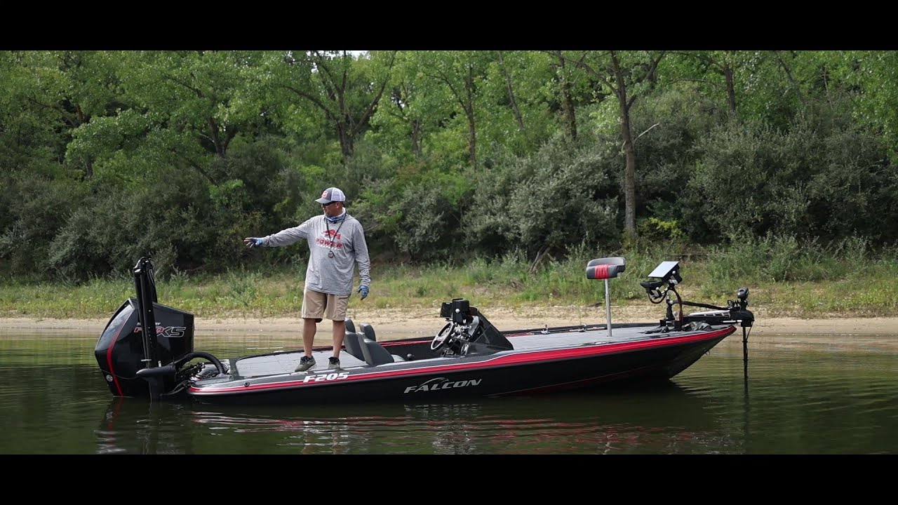 32 Marine Power Pole and Crappie Brakes Demo - YouTube