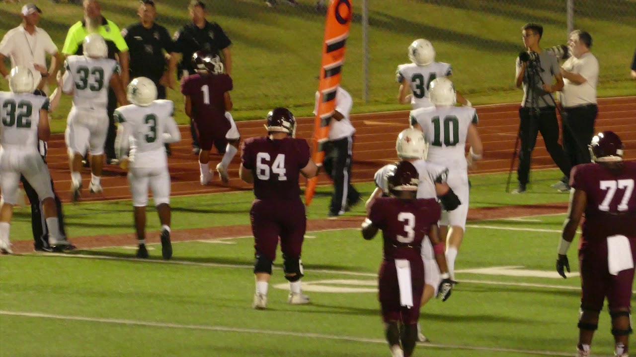 Ennis High School Lions vs Waxahachie 2018 Football - YouTube