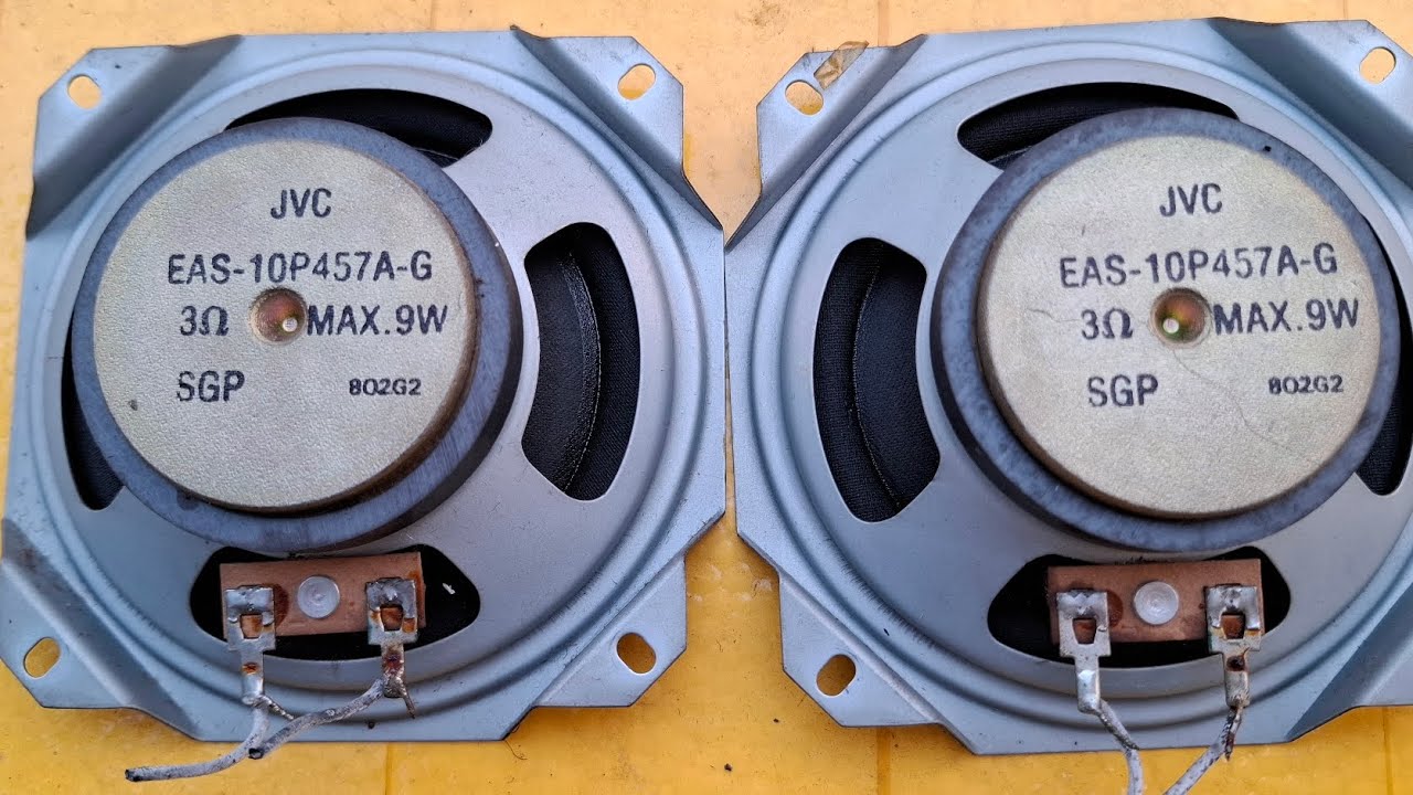 naprawa kasety jvc pc w100 - YouTube