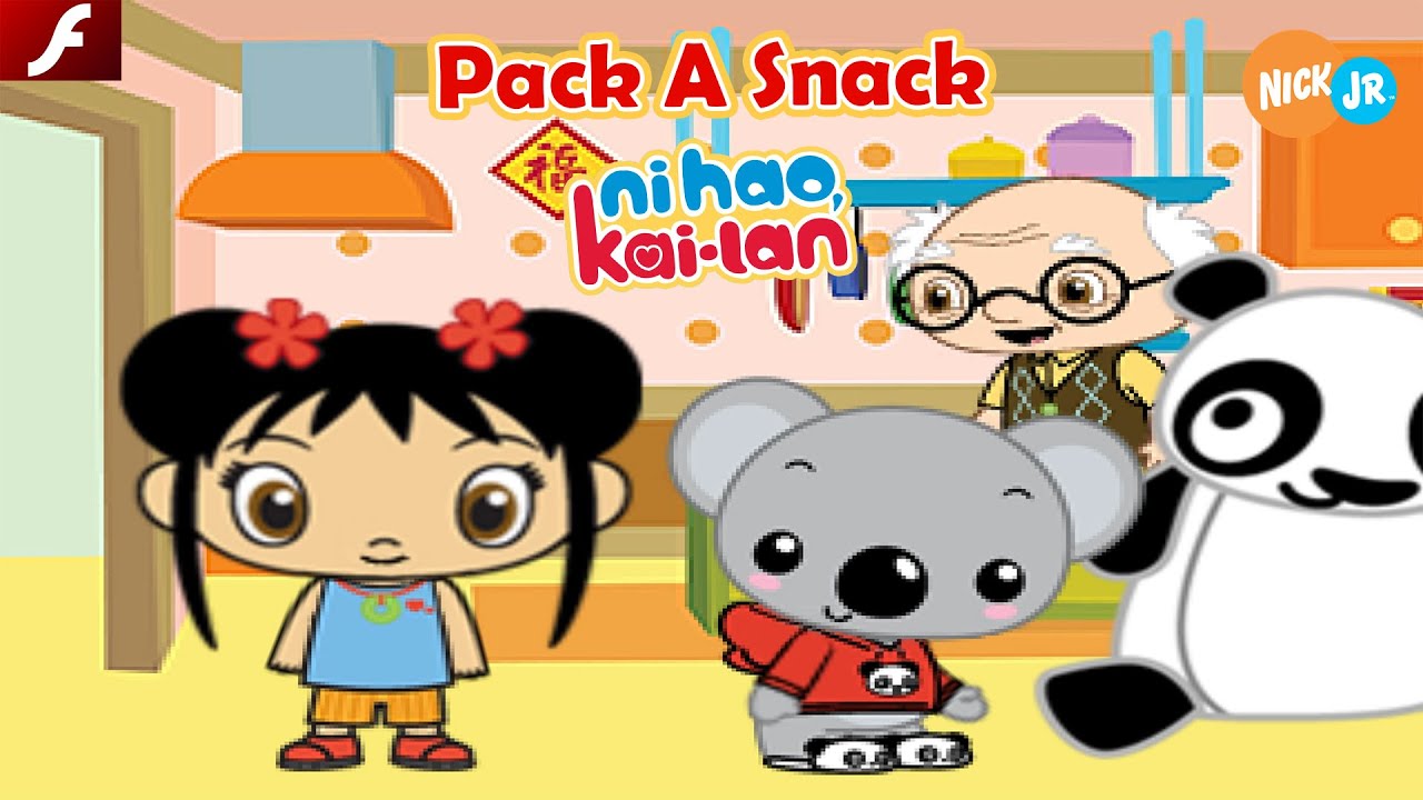 Ni Hao, Kai-lan™: Pack A Snack (Flash) - Nick Jr. Games - YouTube