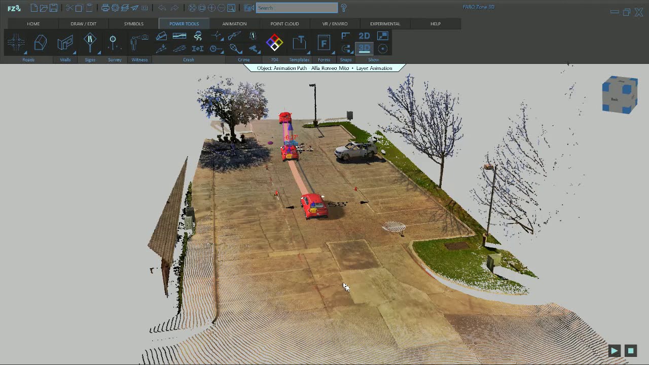 FARO Scene point cloud into FAROZone 3D software - YouTube