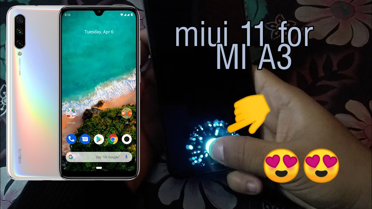 Miui 11 pro - MI A3 😍😍 review proted rom - YouTube