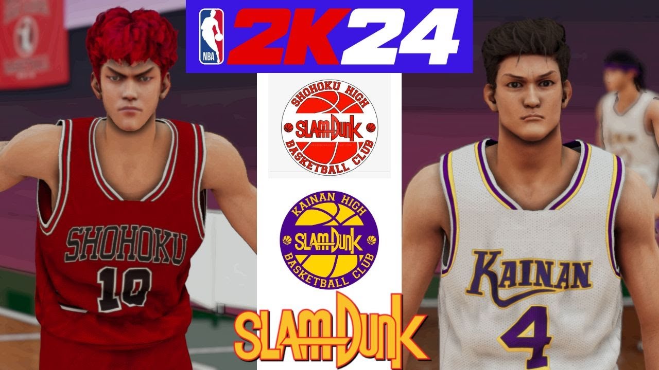 Slamdunk | Kainan vs Shohoku | NBA 2K24 Gameplay - YouTube
