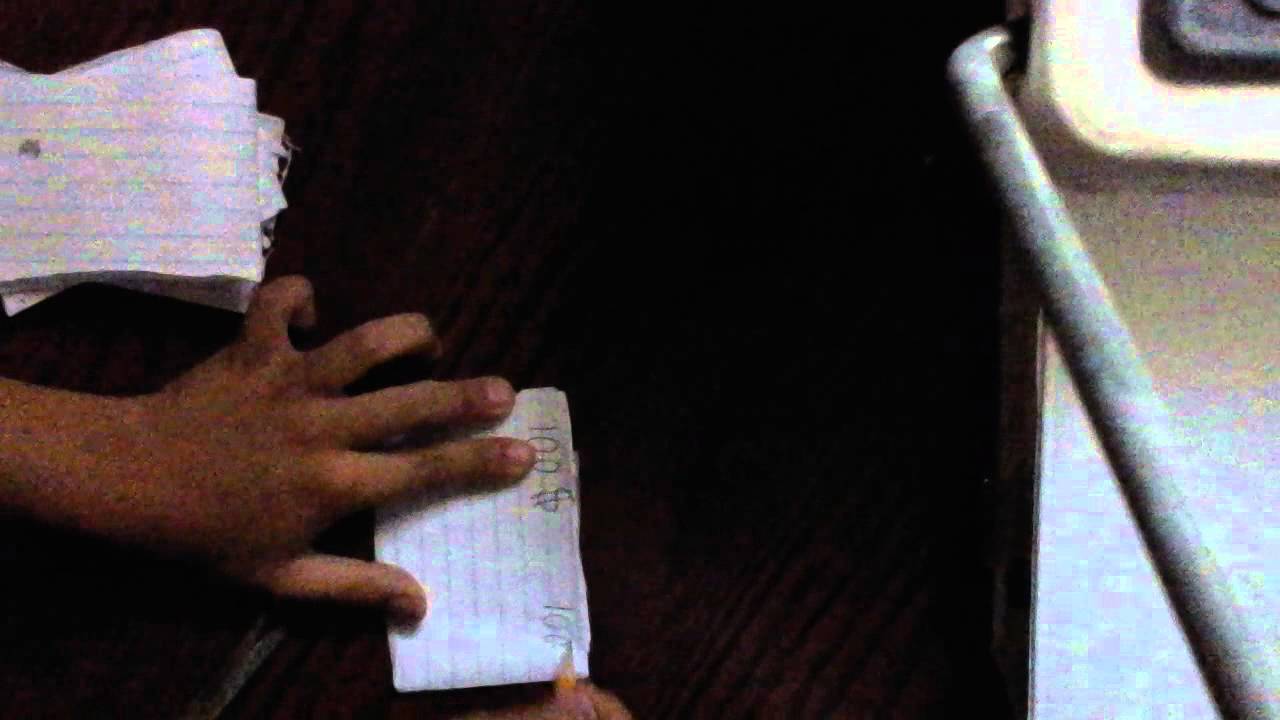 How to make money out of paper - YouTube