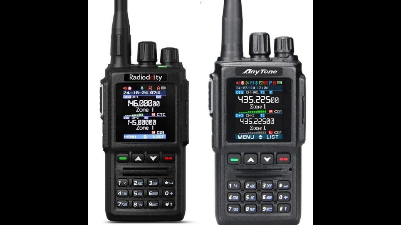AnyTone AT-D168UV e Radioddity GD-168... Gemelle diverse? - YouTube