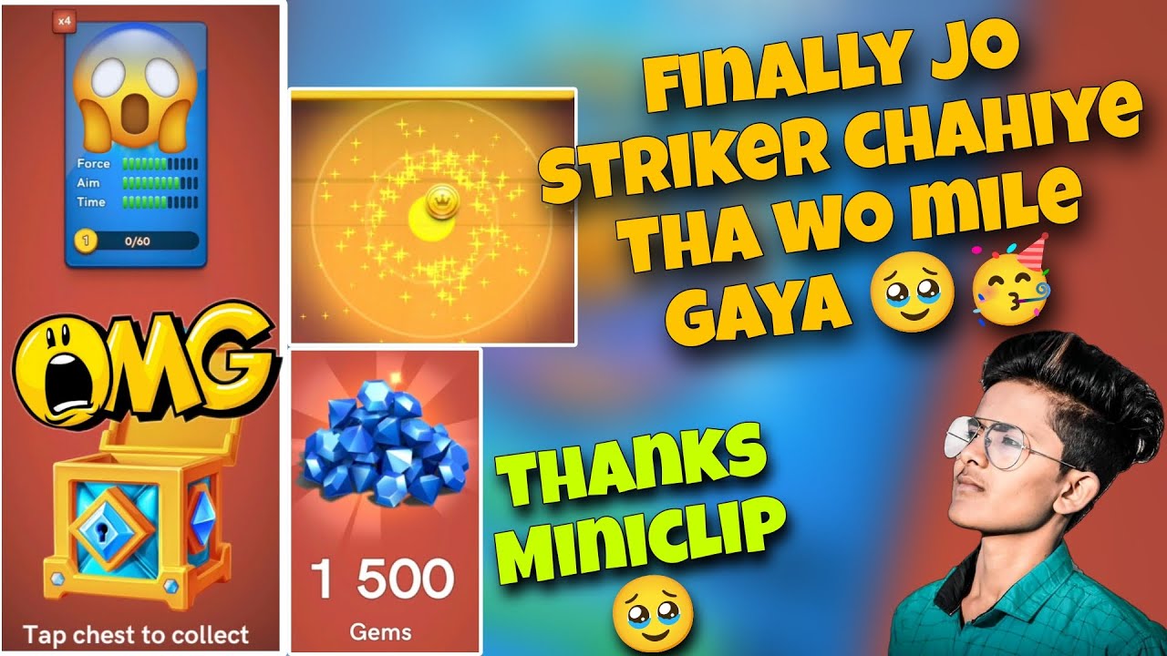 Carrom Pool New Striker Open 😱 | New Striker Open Carrom Pool | carrom ...