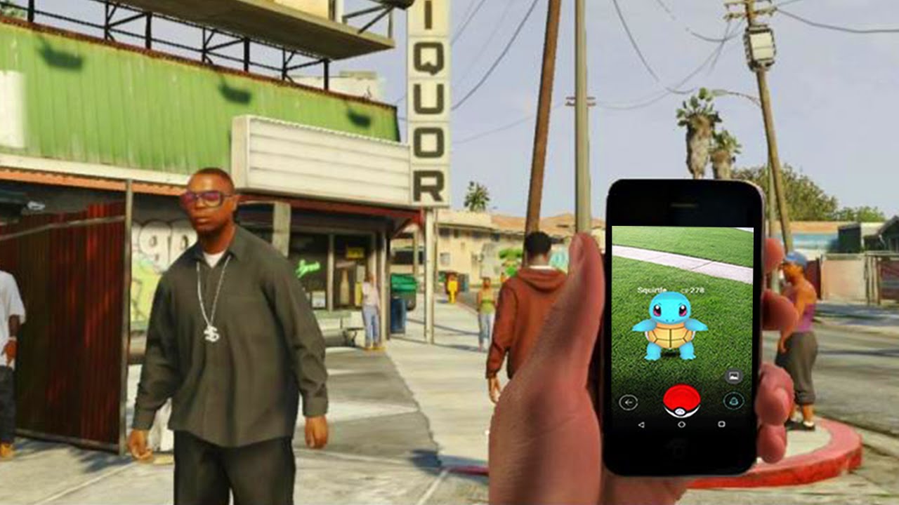 POKEMON GO SUR GTA 5 EPISODE 2 ! - YouTube
