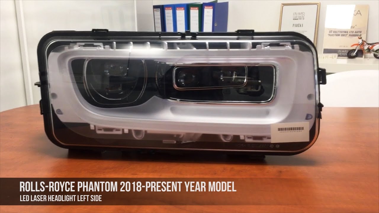 Rolls-Royce Phantom 2018 LED LASER HEADLIGHT ASSEMBLED LEFT SIDE ...