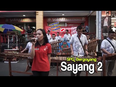 SAYANG 2 - SPG RAMAYANA BERGOYANG BERSAMA ARJUNA PUTRA ANGKLUNG