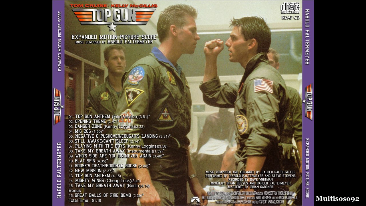 Harold Faltermeyer - Top Gun (Expanded Motion Score) - Goose's Death ...