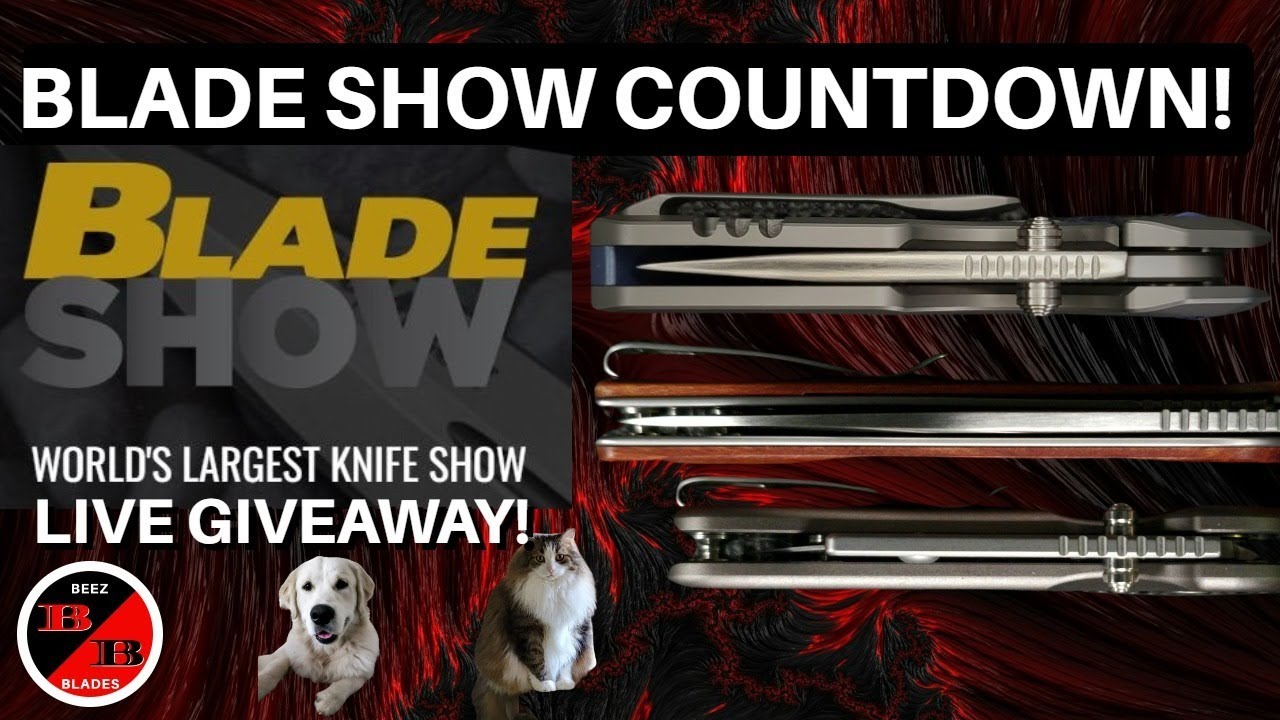 BLADE SHOW ATLANTA 2024 LAUNCH! New Knife Releases | Knife Giveaways ...
