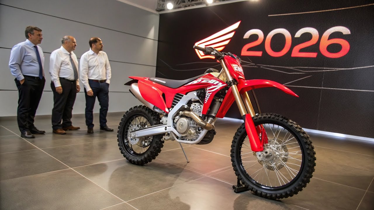 2026 Honda CRF 500 Dirt Bike Finally Revealed! Ultimate Off-Road Beast ...
