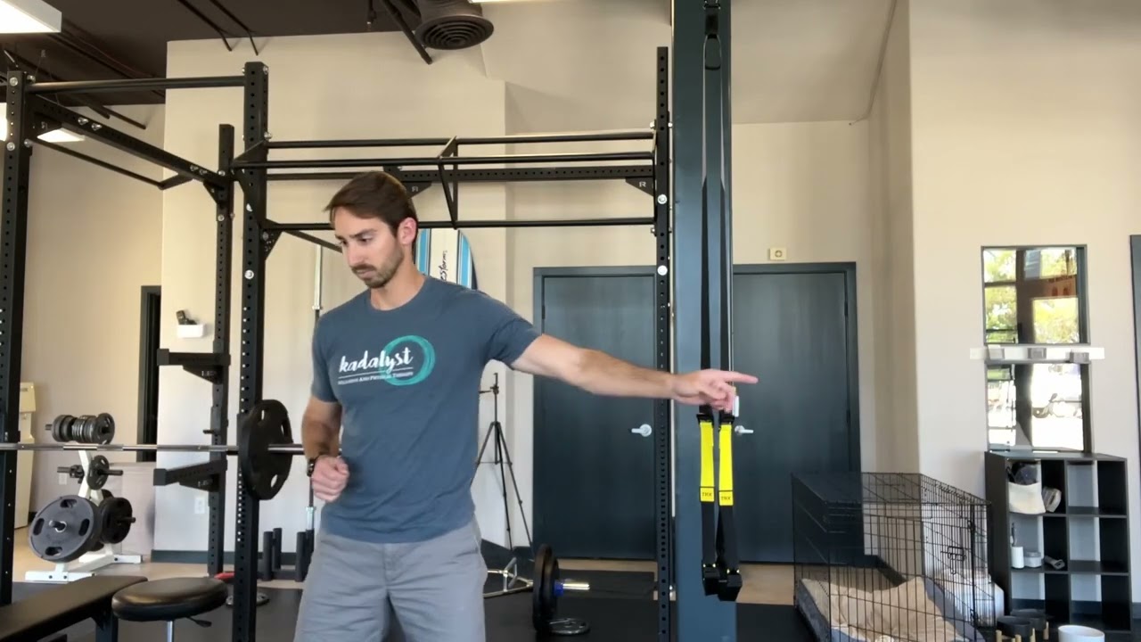 Reactive balance training - slow - YouTube
