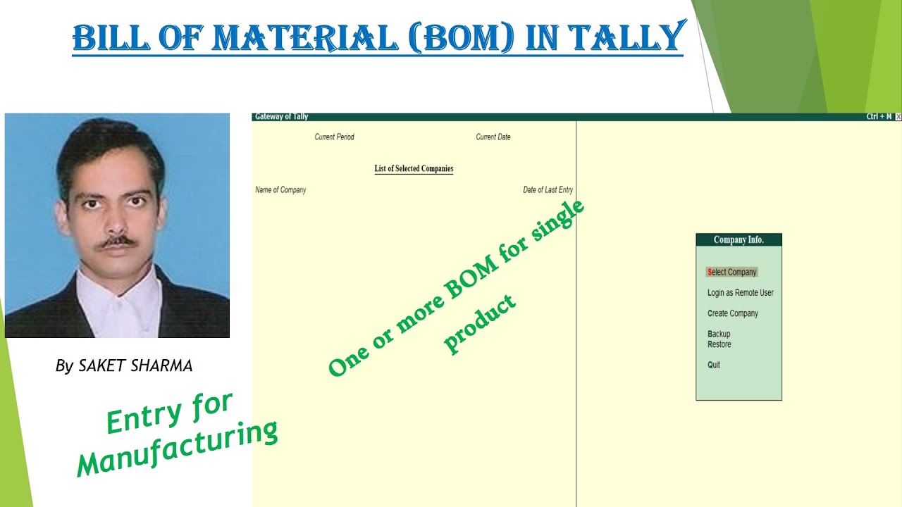 Bom In Tally Erp 9 In Hindi Bill Of Material In Tally Erp 9 In Hindi YouTube bom-in-tally-erp-9-in-hindi-bill-of-material-in-tally-erp-9-in-hindi-youtube