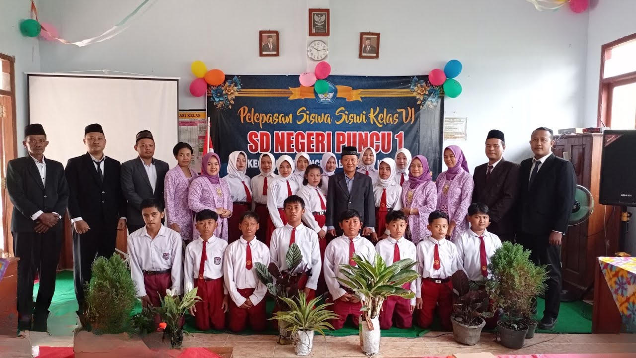 Pelepasan Siswa SD Negeri Puncu 1 Kab. Kediri Tahun 2024 - YouTube