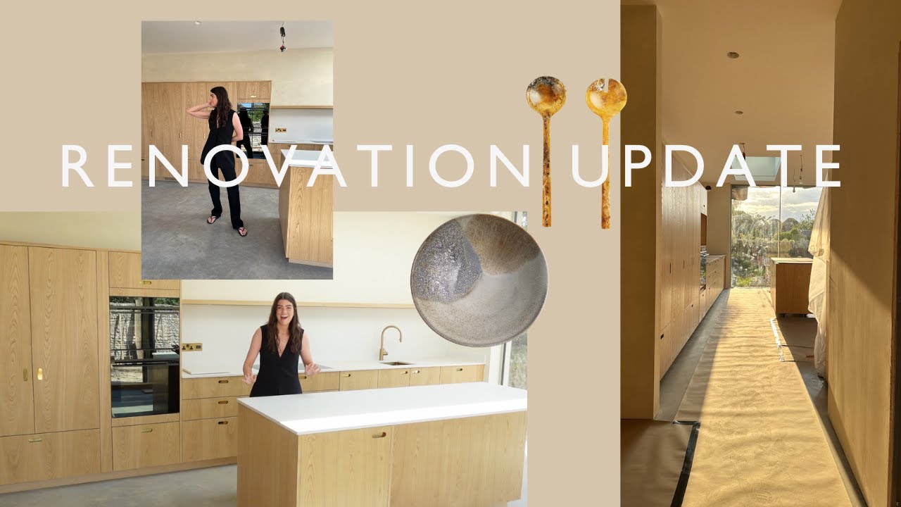 Renovation Update: A Kitchen Tour | The Anna Edit - YouTube