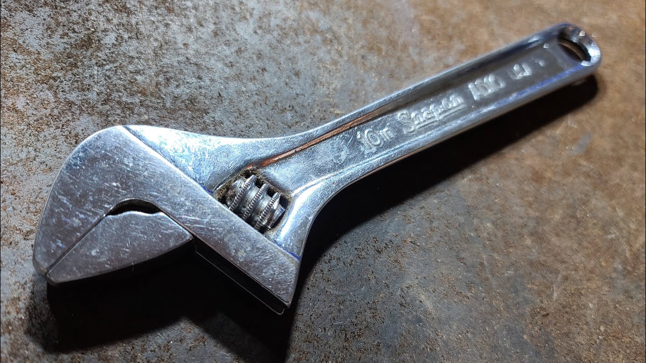 $11 An Inch, Snap-On USA 10" Adjustable Wrench Review - YouTube