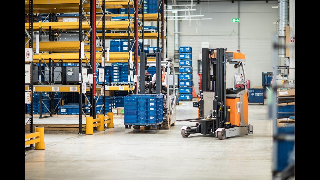 Dematic AUDI AGV video - YouTube