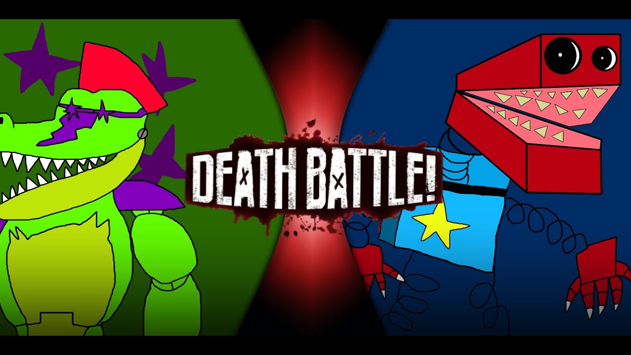 Death Battle Trailer: Montgomery Gator vs. Boxy Boo(Five nights at ...