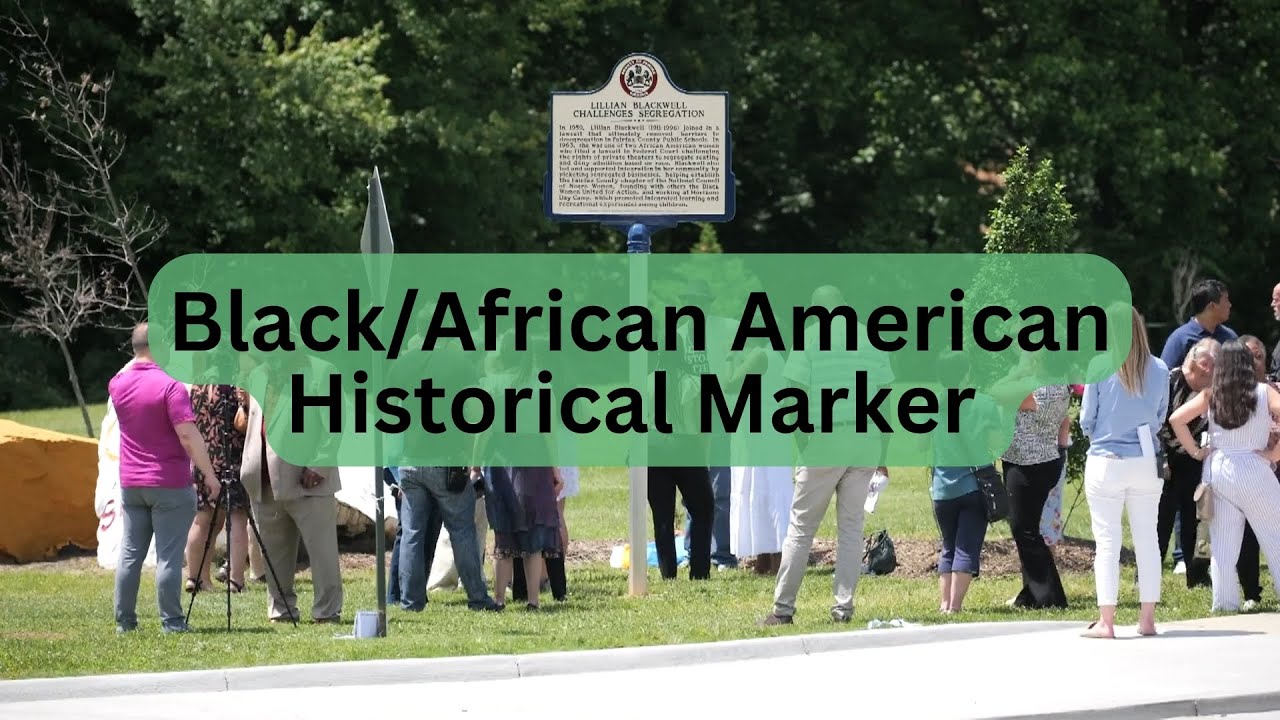 Black/African American Historical Marker Project Kickoff - YouTube
