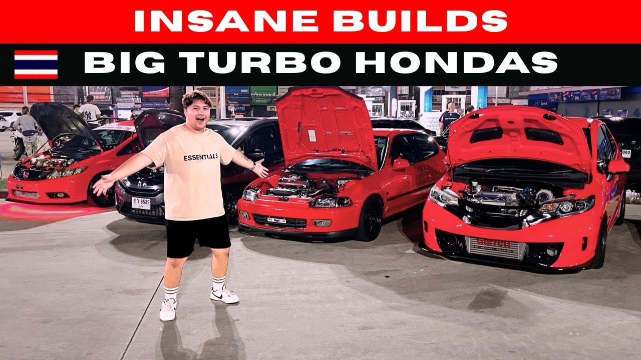 5 CRAZY Car Engines I Saw at a Thailand Car Meet - YouTube