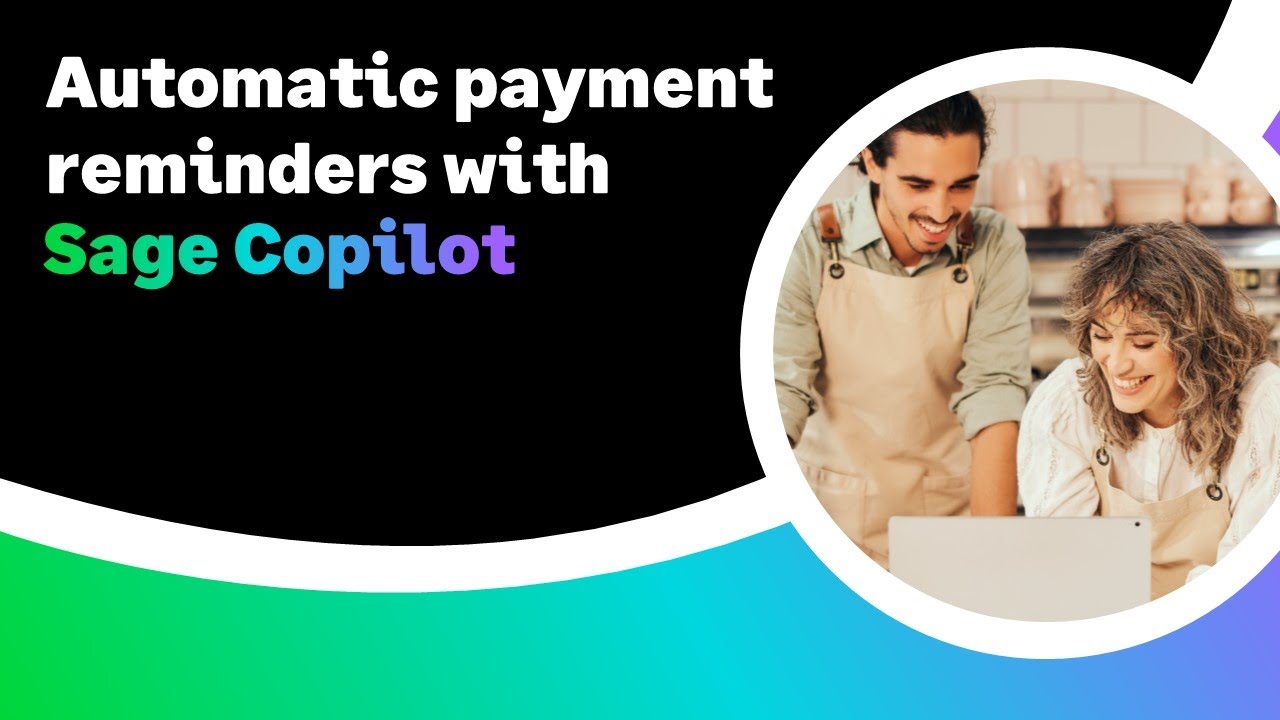 Sage Accounting (UK) - Automatic payment reminders - YouTube