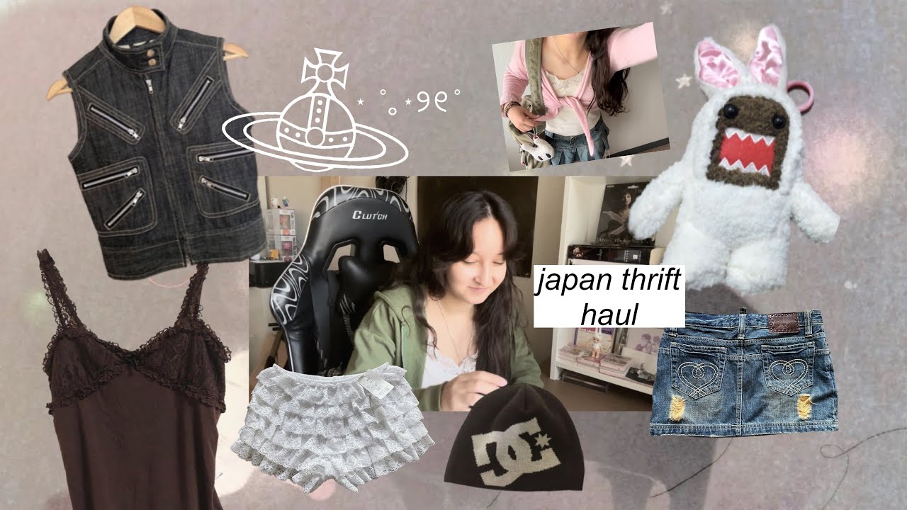 Japan mercari buyee haul : vivienne westwood, liz lisa, diesel, domo ...