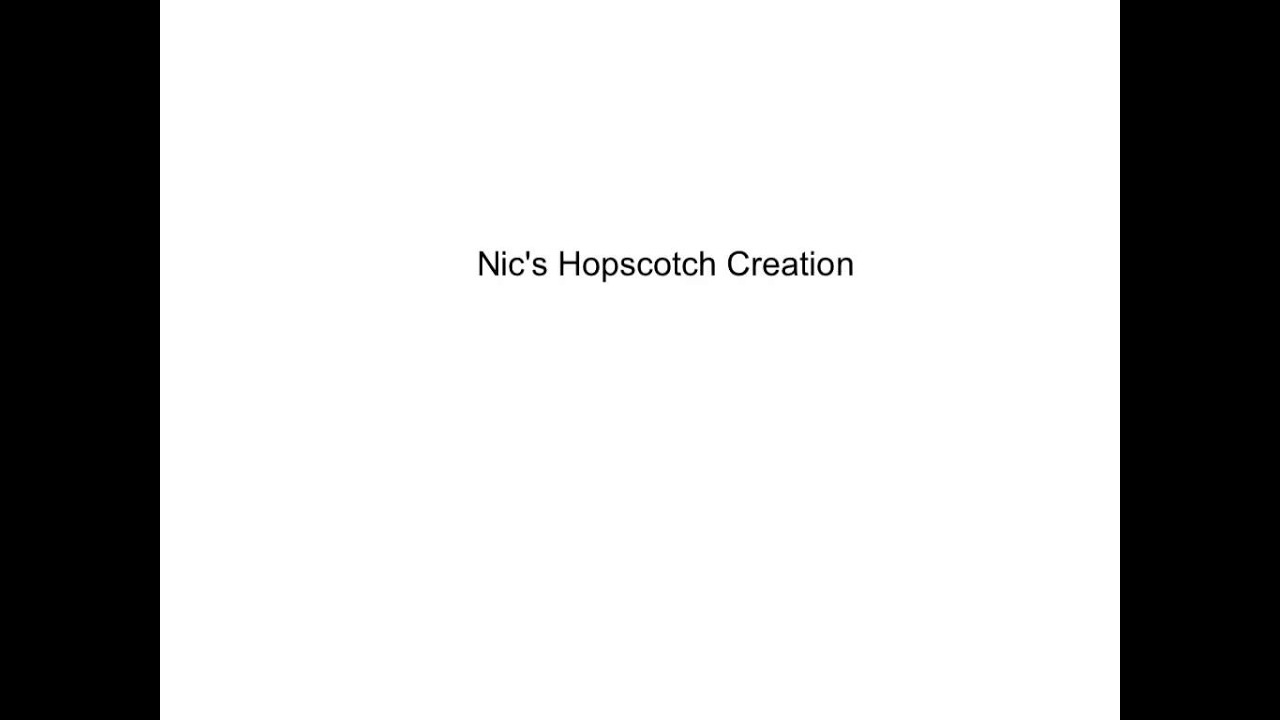 Nic's Hopscotch Creation - YouTube