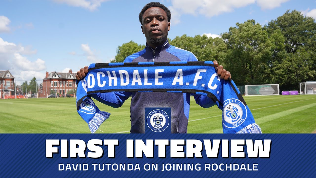 David Tutonda's First Dale Interview - YouTube
