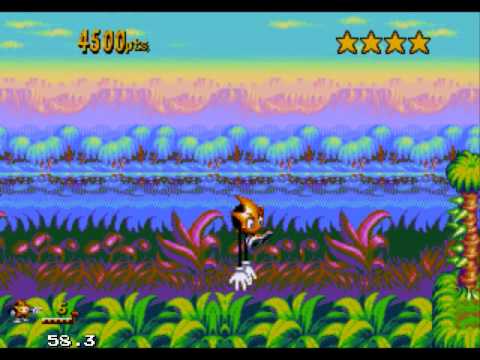 Ristar Playthrough Part 1 - Planet Flora - YouTube
