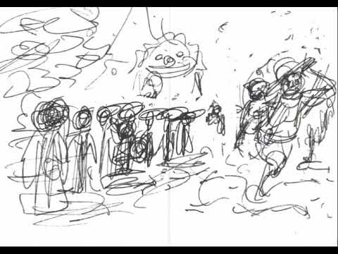 Oda drawing one piece color spread (1009) - YouTube