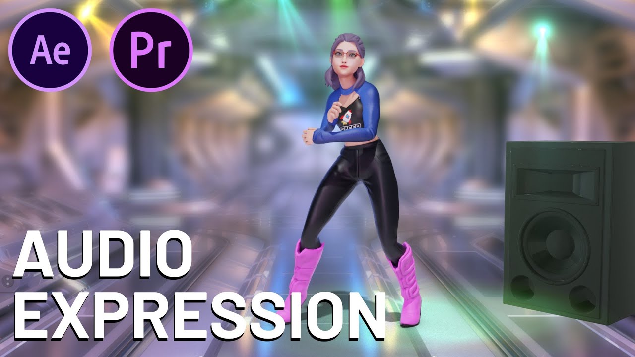 Dancing Audition Audio Expression After effect tutorial - YouTube