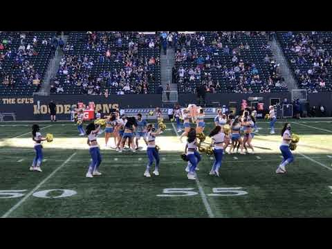 Winnipeg Blue Bomber Cheer/Dance Team 2021 -2 - YouTube
