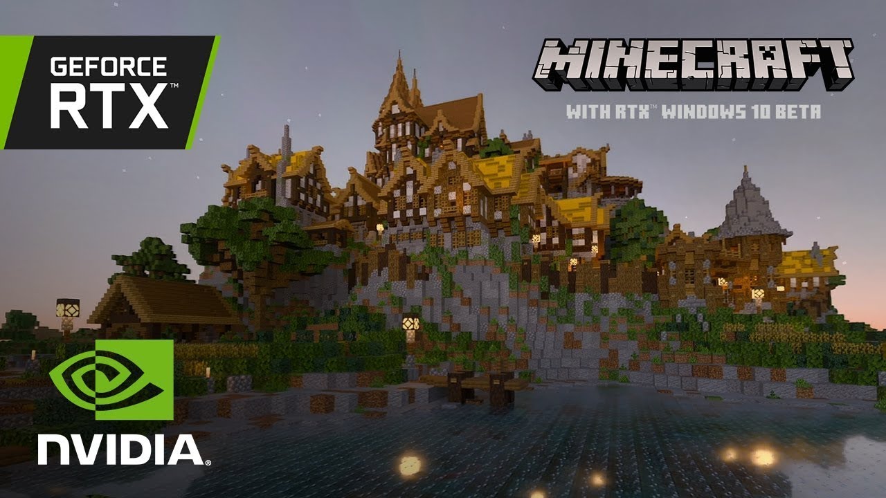 Minecraft with RTX | Medieval RTX (中世テーマ) - YouTube
