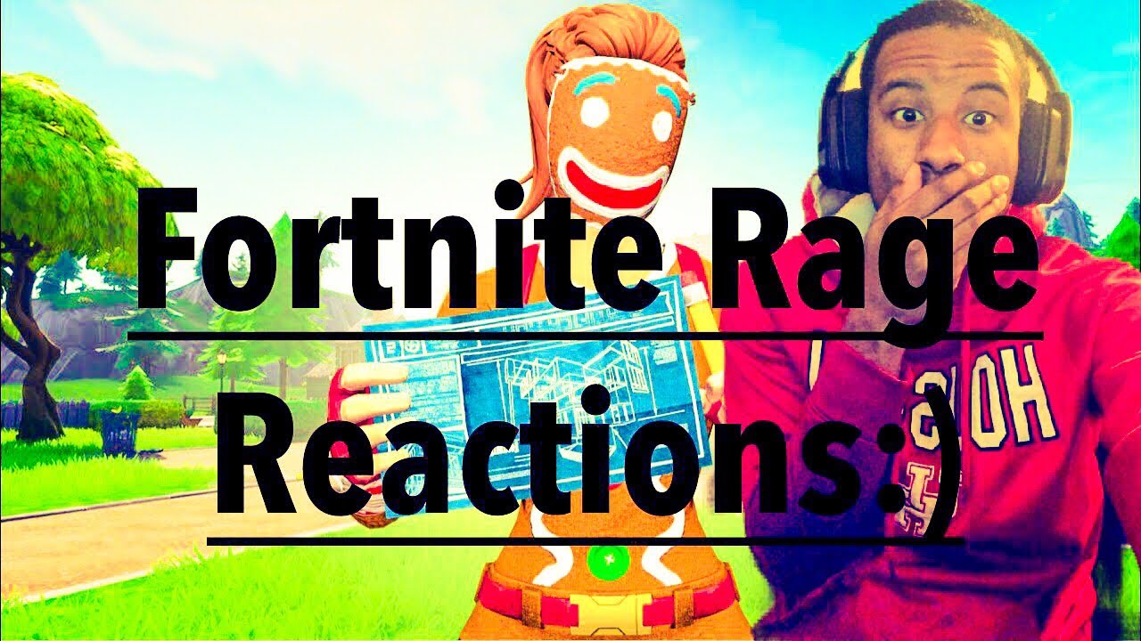 FORTNITE RAGE REACTIONS ️ REACTING TO NINJA RAGE - YouTube