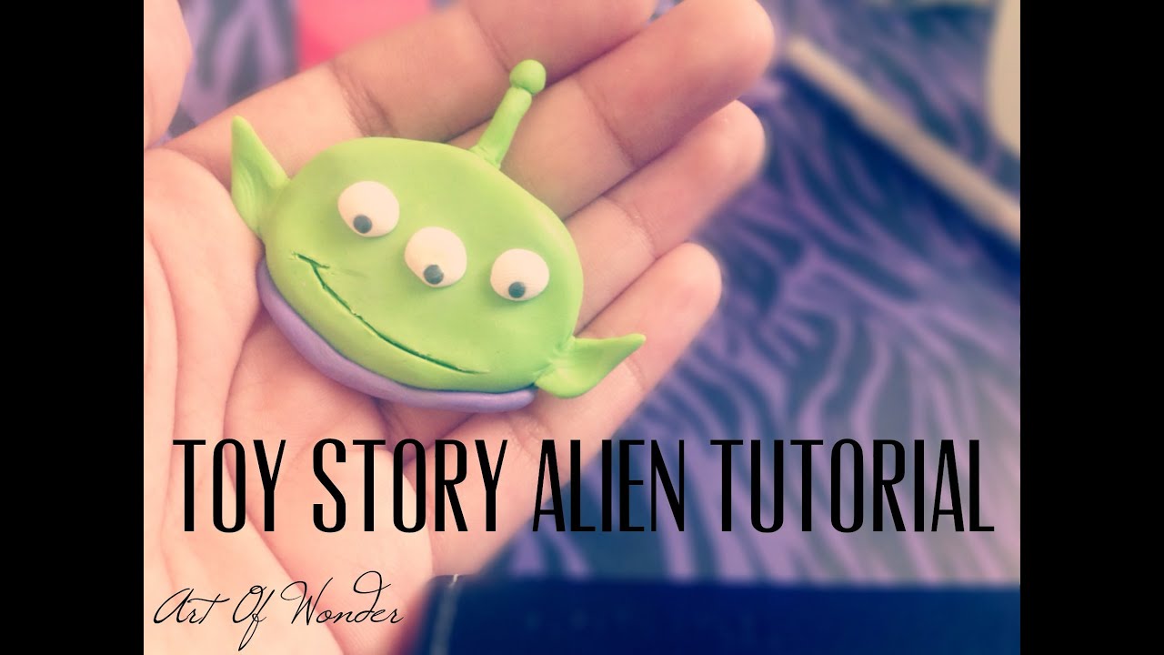 DIY Toy Story Alien | Polymer Clay Tutorial - YouTube