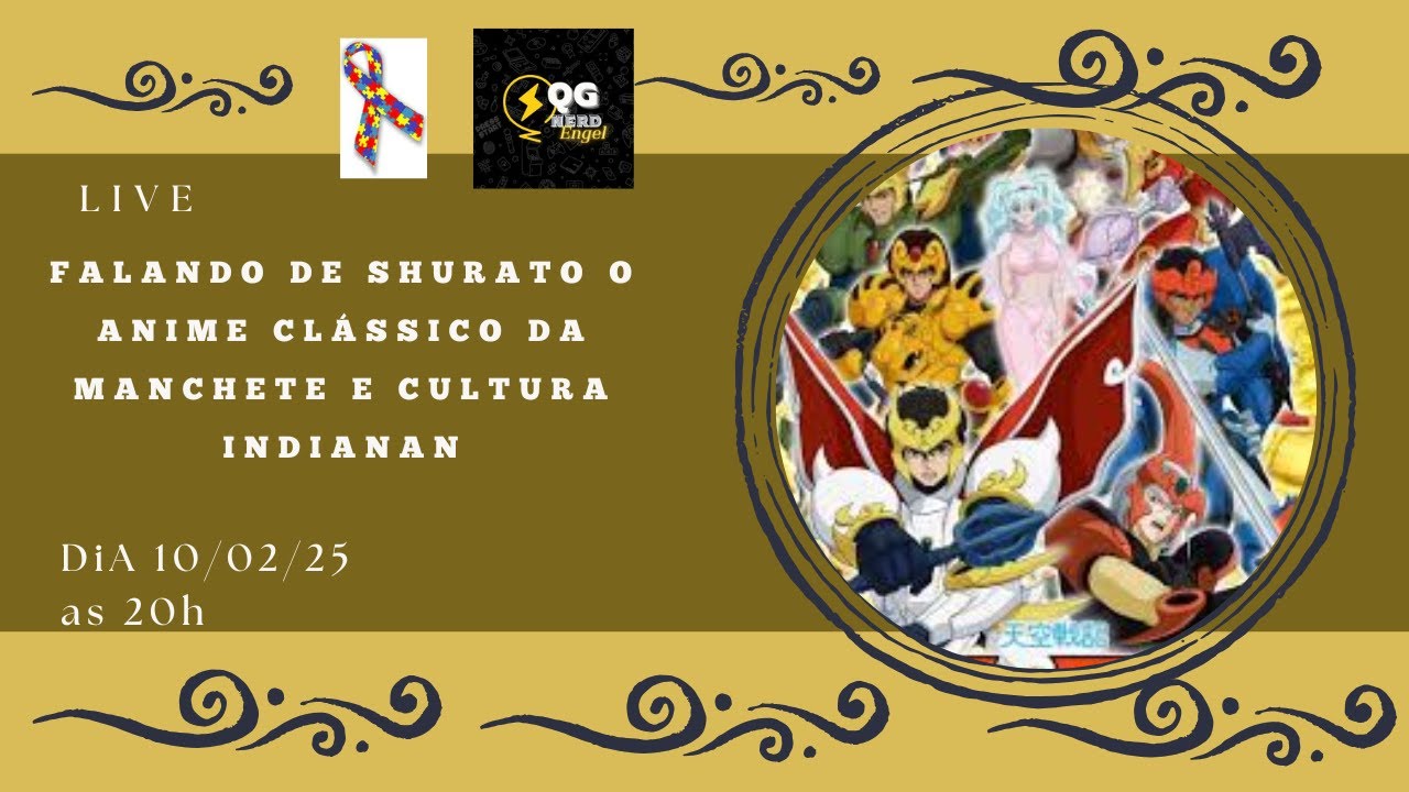 QG Clássico - Shurato o anime que fala de cultura Indiana o clássico da ...