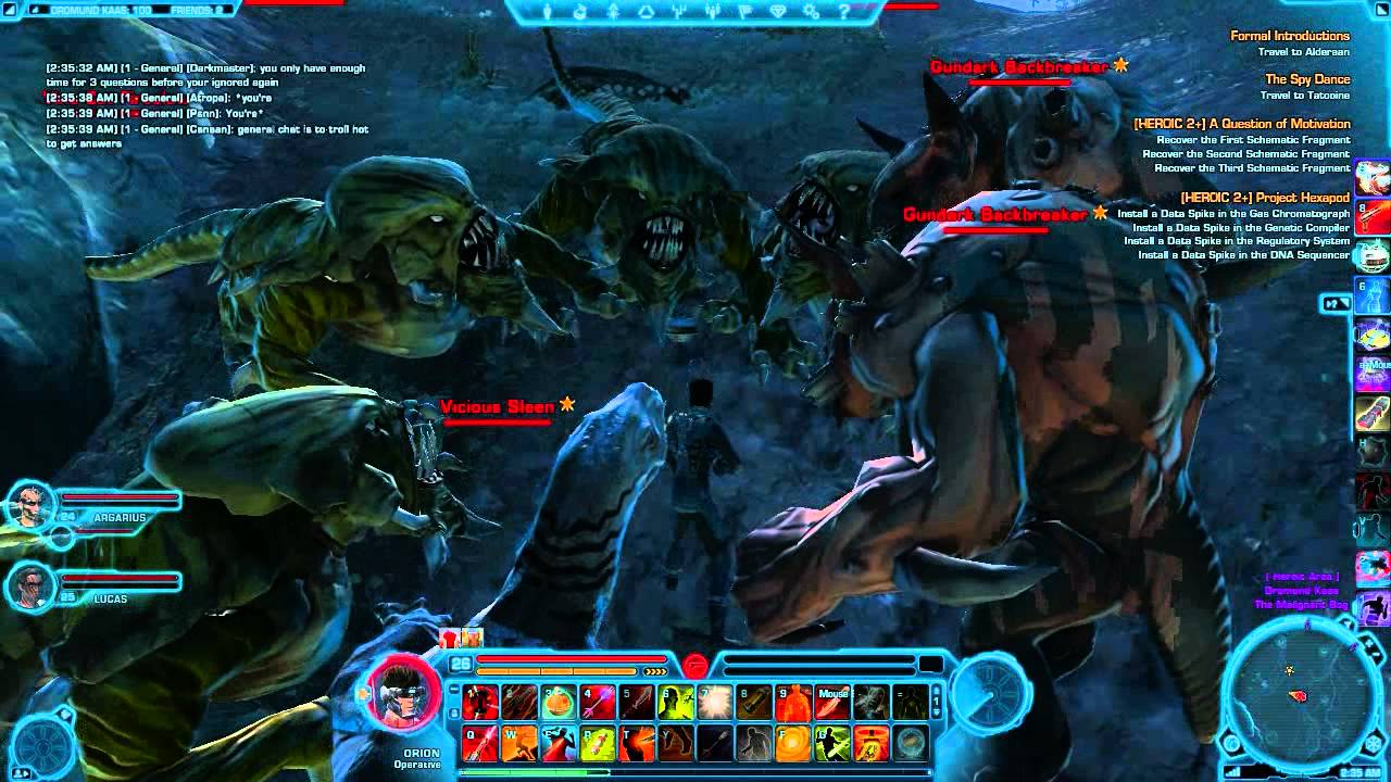 SWTOR - Mouse droid glitch - YouTube