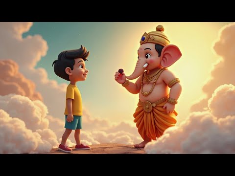 Lord Ganesha and Yug: A Magical Kids Story About Hard Work and Success | The Curious Echo - YouTube