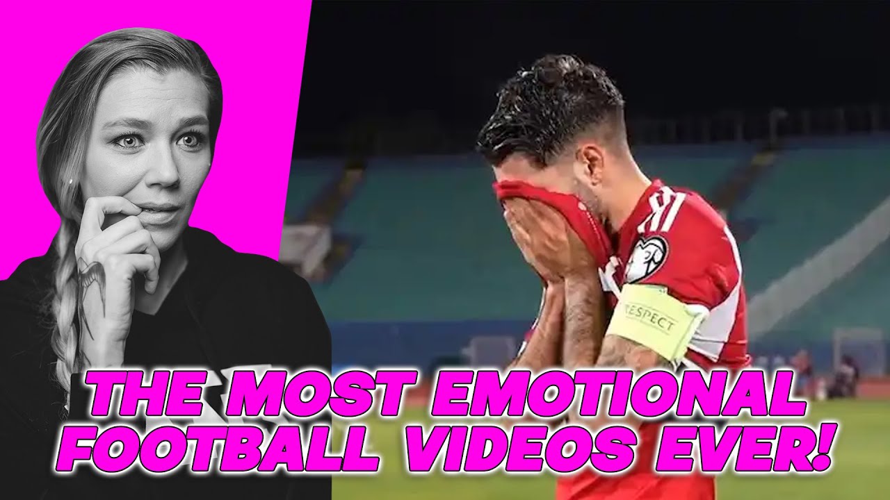 AMERICAN REACTS TO EMOTIONAL FOOTBALL MOMENTS | AMANDA RAE - YouTube