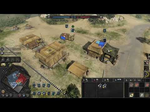 007 - Company of Heroes 3 - AFRİKAKORPS 1v1 Oynayarak Anlatım #coh3 #coh3gameplay