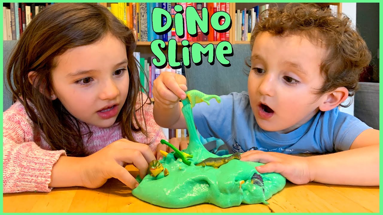 🦖Dinosaur Slime 🦕 - YouTube